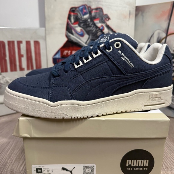 Puma | Shoes | Puma Slipstream Lo Shroom Lace Up Mens Navy Blue ...